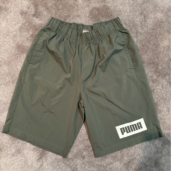 Puma | Shorts | Puma Mens Green Shorts | Poshmark